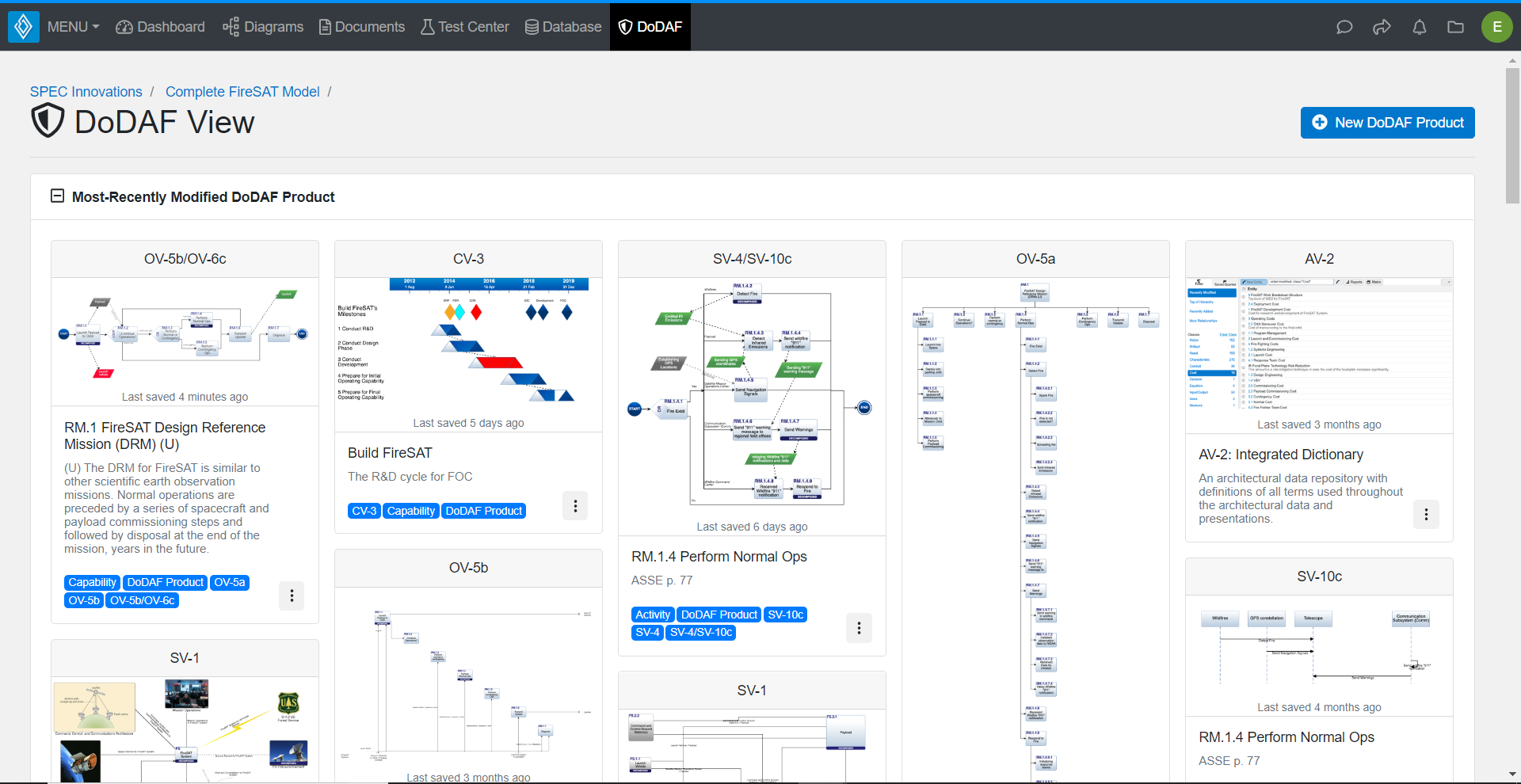 DoDAF Software - Innoslate