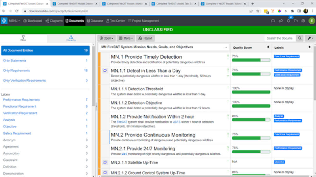 Agile MBSE for Satellite Systems Example