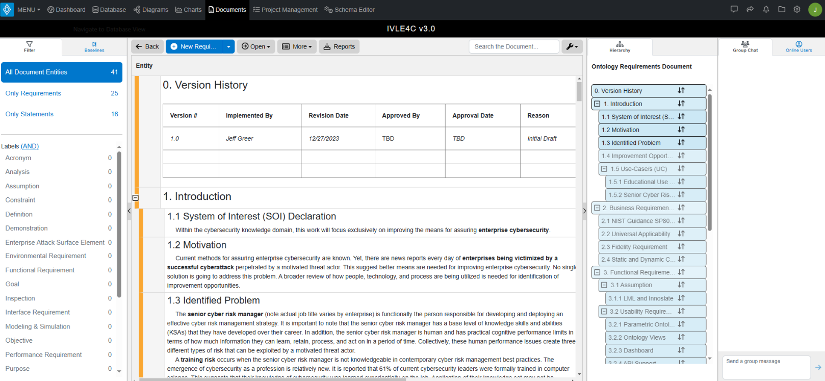 Cybersecurity Engineering Using Innoslate Webinar